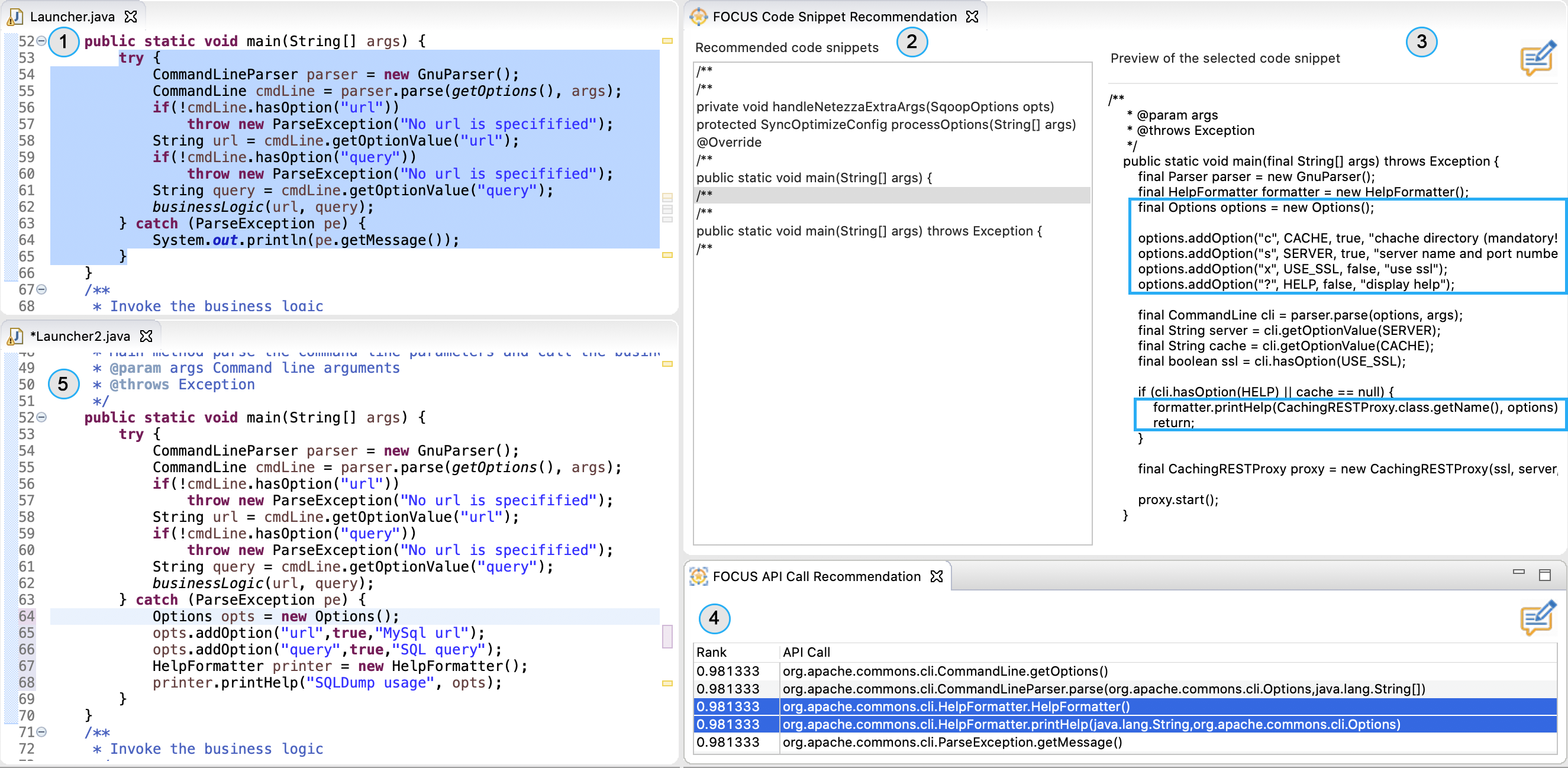 The FOCUS Supporting page